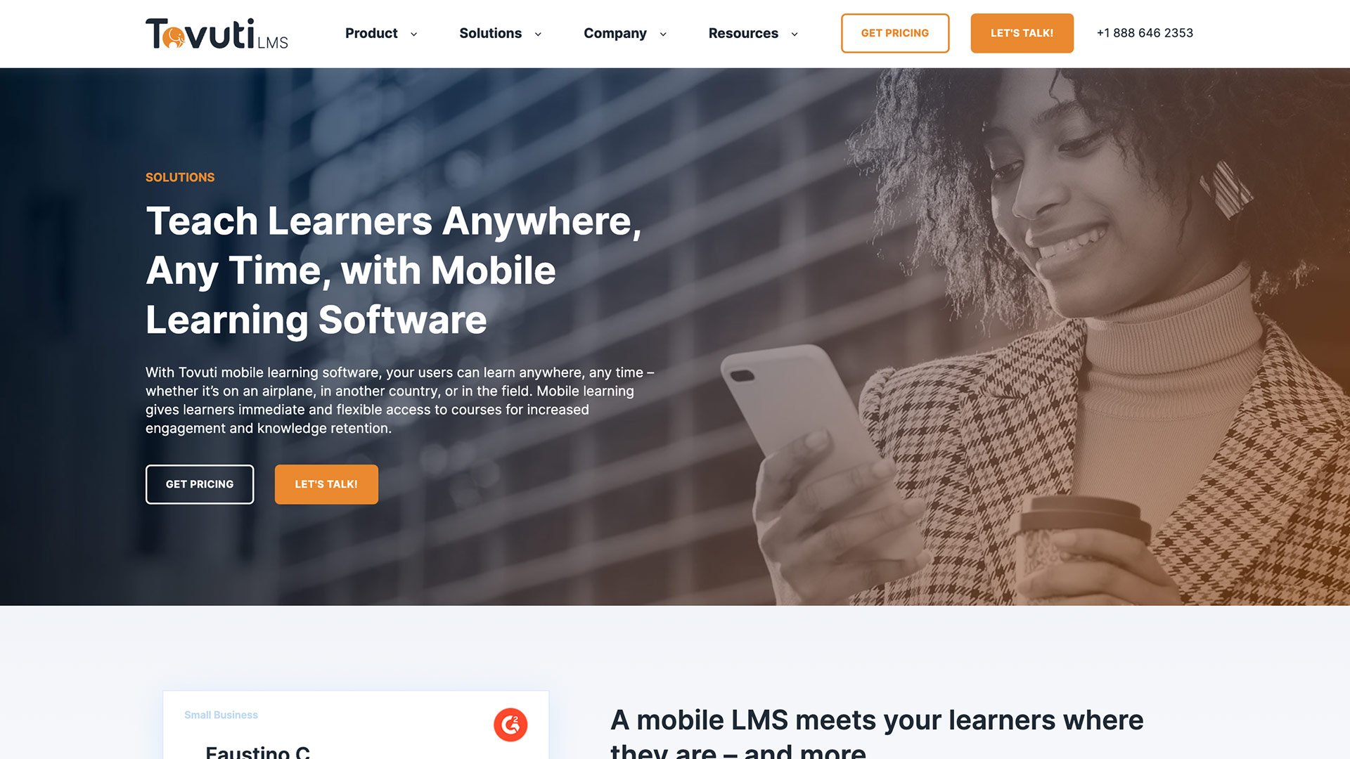 Mobile LMS | Mobile Learning Software | Tovuti LMS