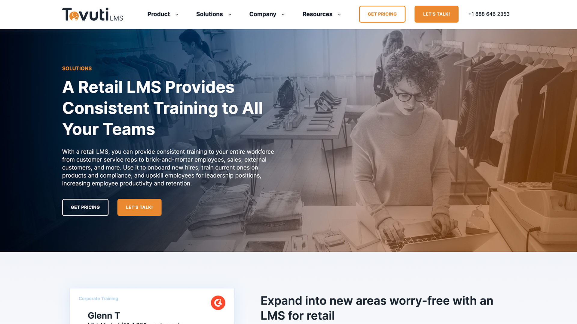 Retail LMS | LMS for Retail Training | Tovuti LMS